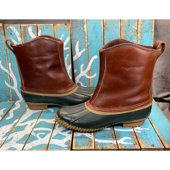 Norsport | Shoes | Vintage Norsport Leatherrubber Thermolite Winter ...